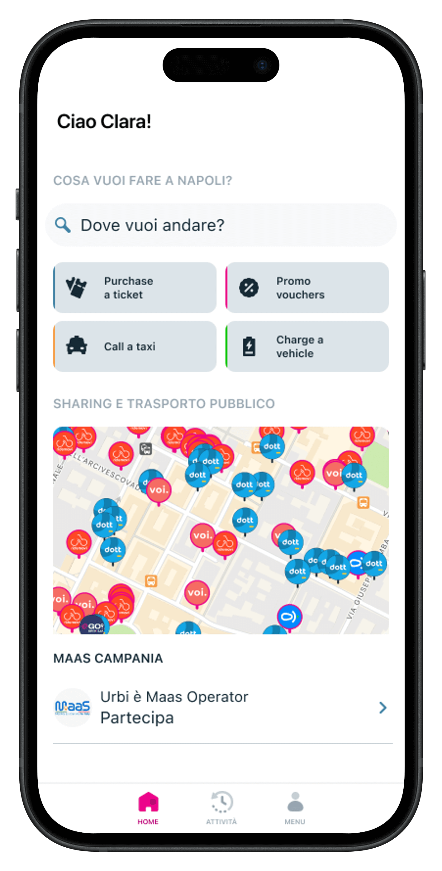 App Abilitate | MaaS for Campania